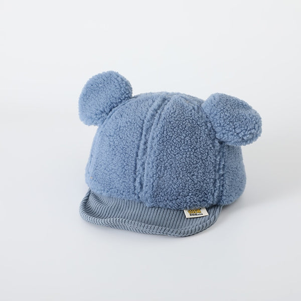 Winter Sherpa Peaked Cap