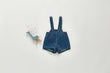 Sleeveless Denim Overalls